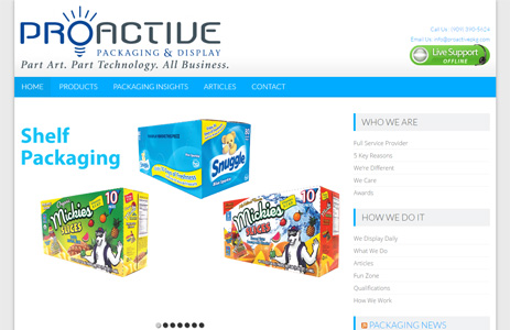 Proactive Packaging | Mark Warrick